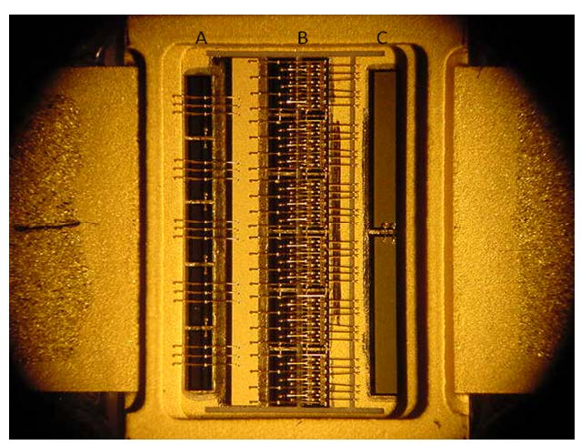 Chain Wire Bonding of a RF SOE Package Using a Gold Ball Bonder