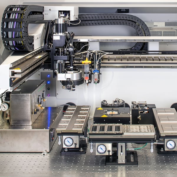 Pulsed Heat Eutectic Die Attach Process - Pulsed Heat Stage